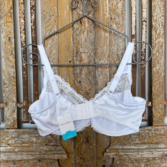 DELIMIRA | Intimates & Sleepwear | Delimira Underwire Lace White Bra ...